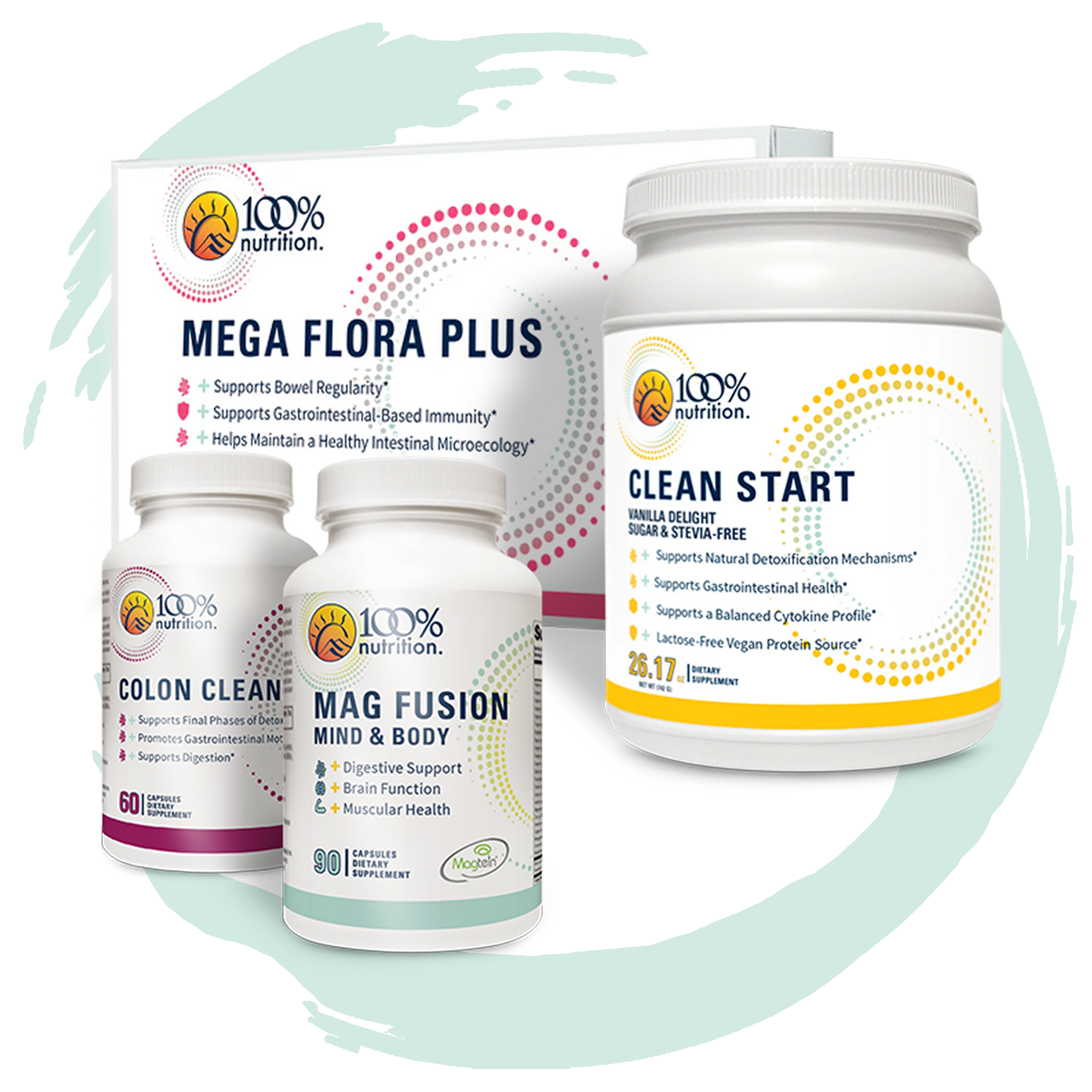Clean Start Bundle – 100% Nutrition