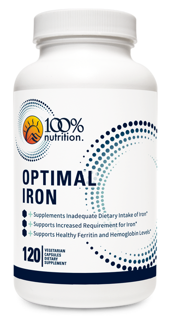Optimal Iron – 100% Nutrition