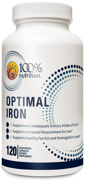 Optimal Iron – 100% Nutrition