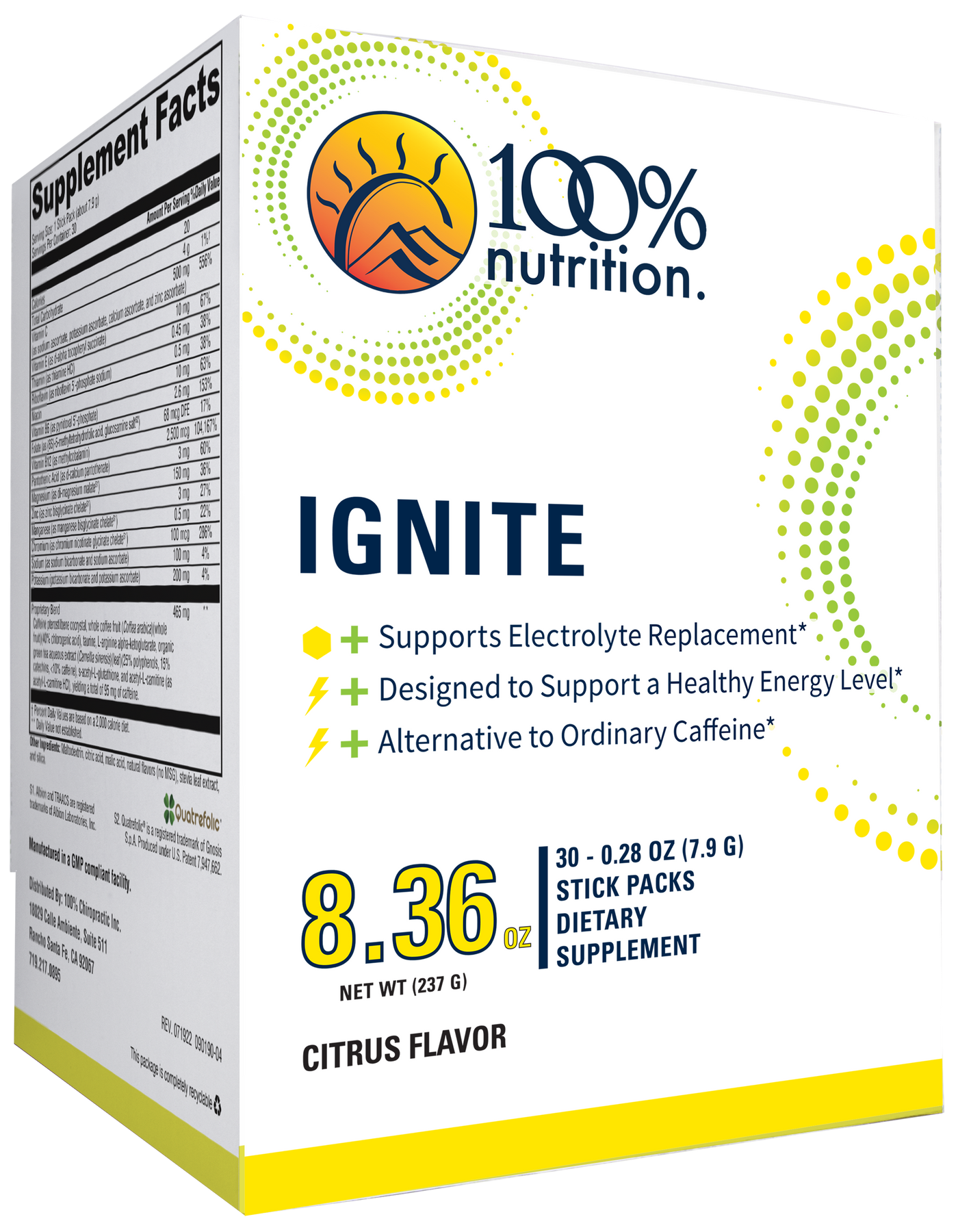 Ignite – 100% Nutrition